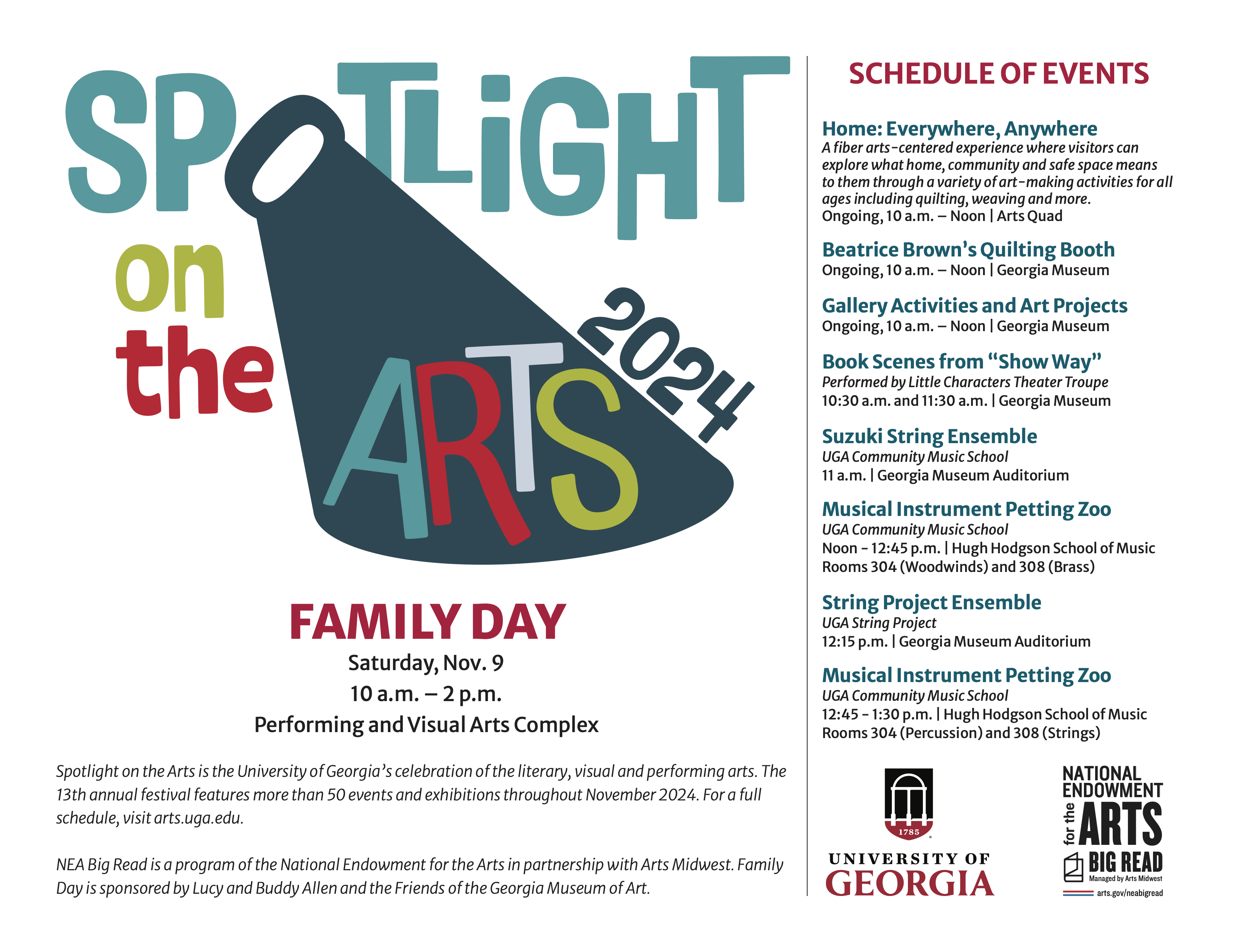 Family Day - UGA Arts Council